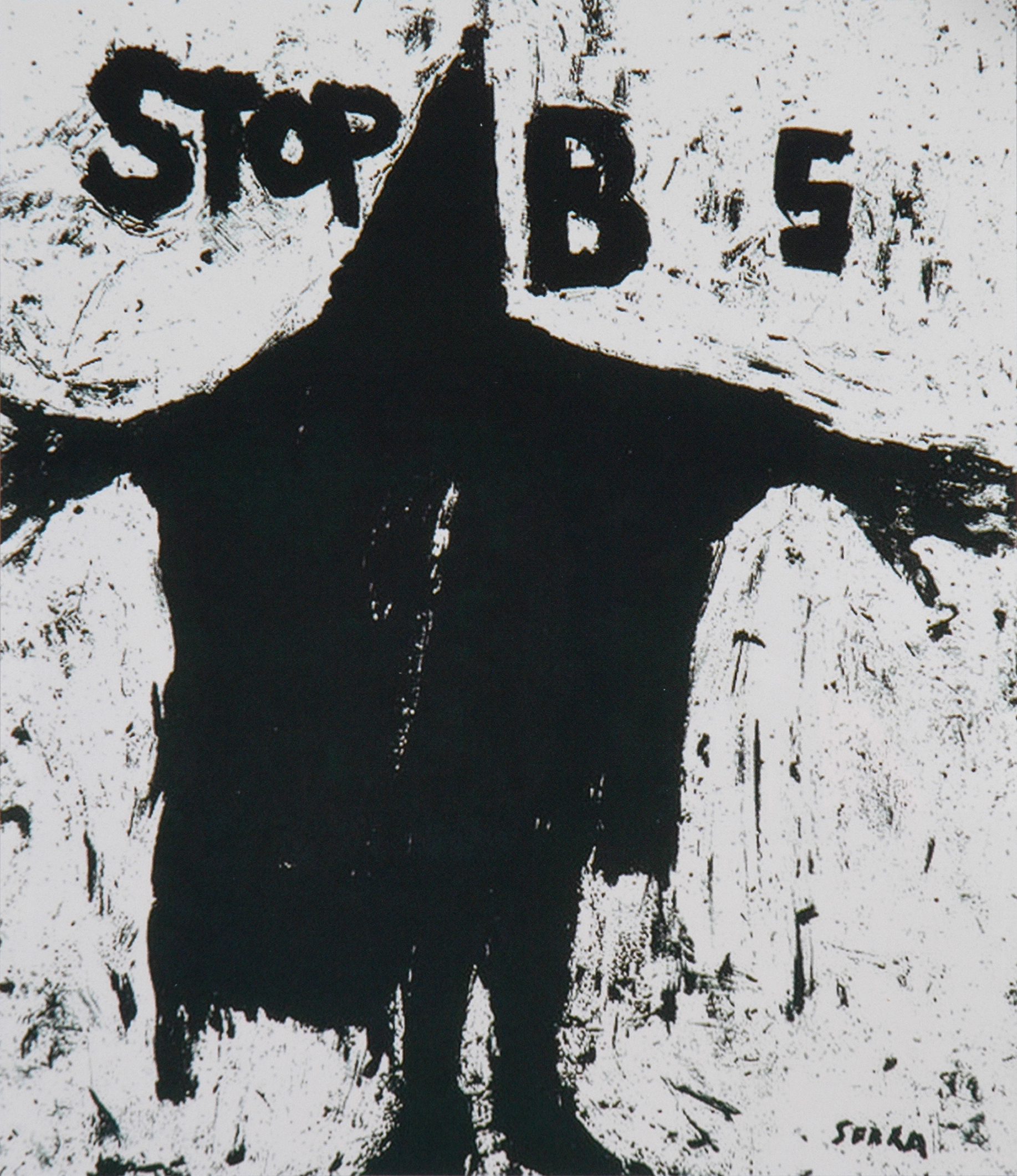 Richard Serra, Stop BS, 2004 | ALL-OVER